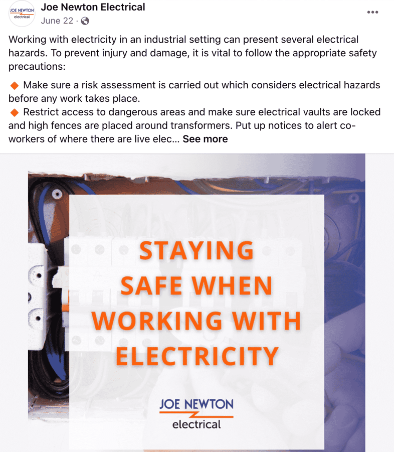 Tips For Generating Electrician Leads With Facebook Ads