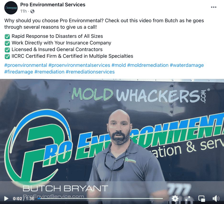 Tips For Generating Mold Remediation Leads With Facebook Ads